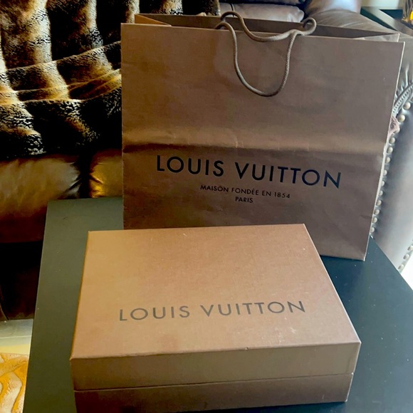 Louis Vuitton | Accessories | Lv Box Shopping Bag | Poshmark